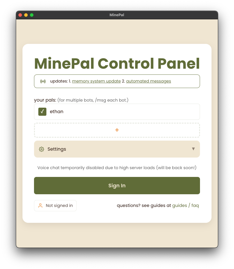 MinePal - Your AI Buddy in Minecraft Adventures